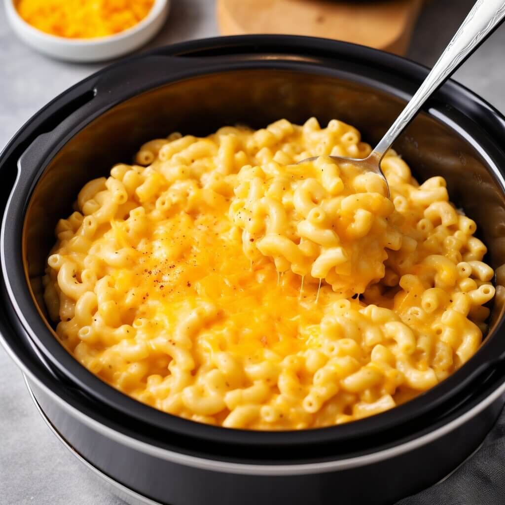 how long to cook crock pot mac and cheese