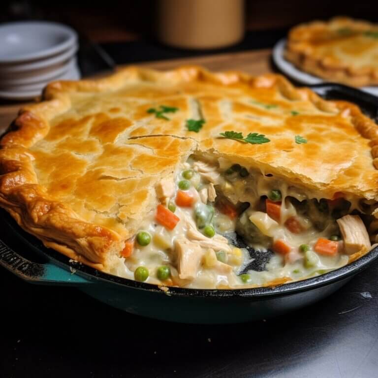 Skillet Chicken Pot Pie - Life with Jeviko