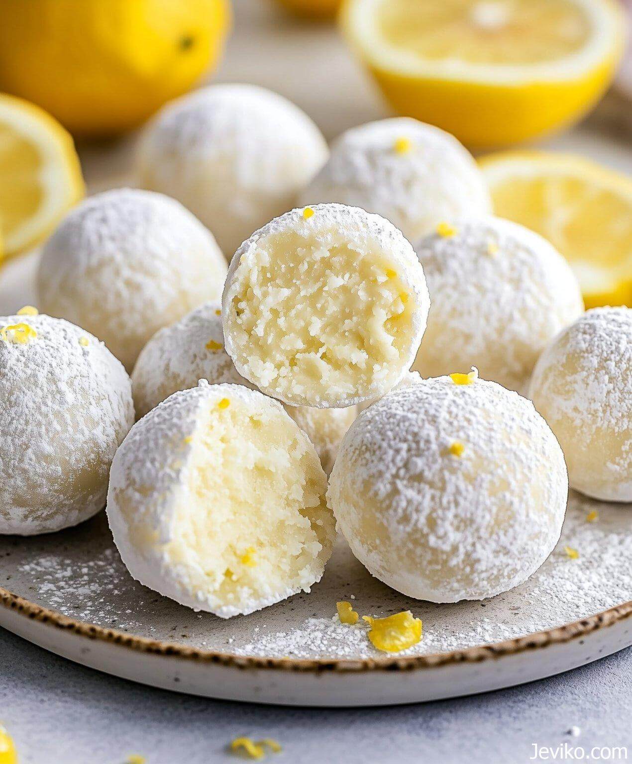Lemon Truffles - Life with Jeviko