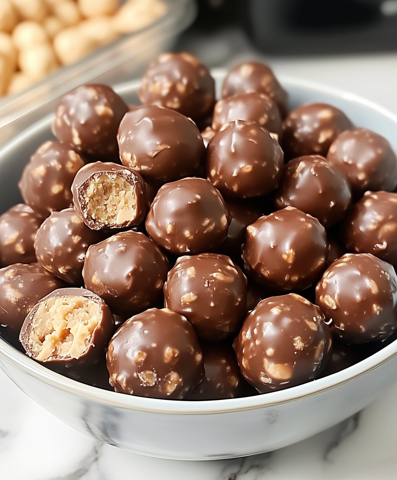 No-Bake Peanut Butter Balls - Life with Jeviko