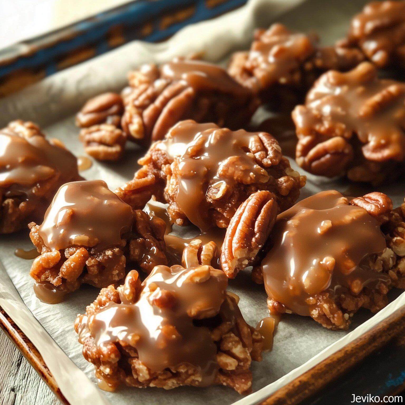 New Orleans Pecan Clusters - Life with Jeviko