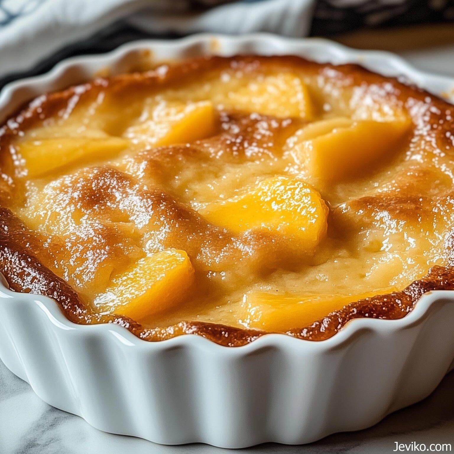 Tennessee Peach Pudding - Life with Jeviko